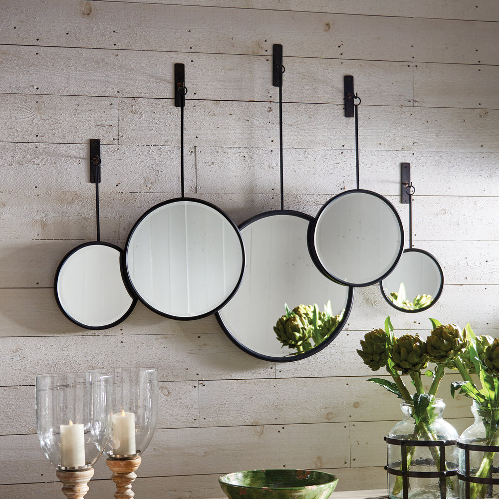 MAISON NOIR PENDULUM MIRRORS, SET OF 5 – Napa Home & Garden