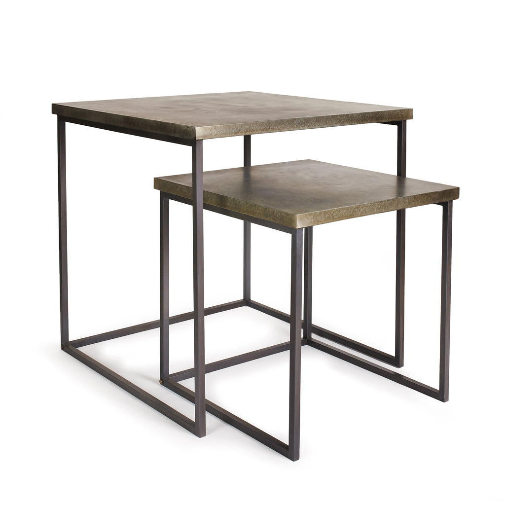 ARBORETUM NESTED CUBE TABLES, SET OF 2 – Napa Home & Garden