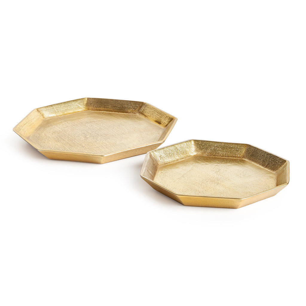 DEZI OCTAGONAL SERVING TRAYS, SET OF 2 – Napa Home & Garden
