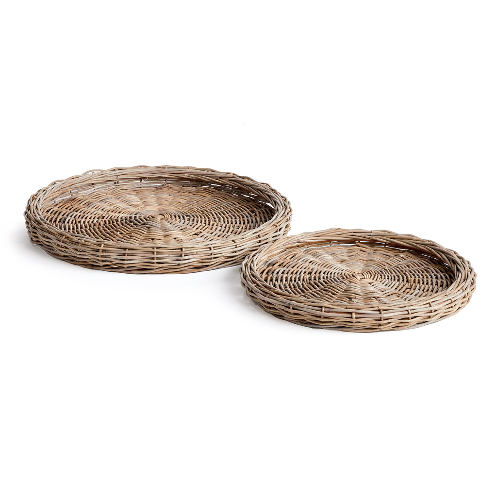 JULES ROUND TRAYS, SET OF 2 – Napa Home & Garden