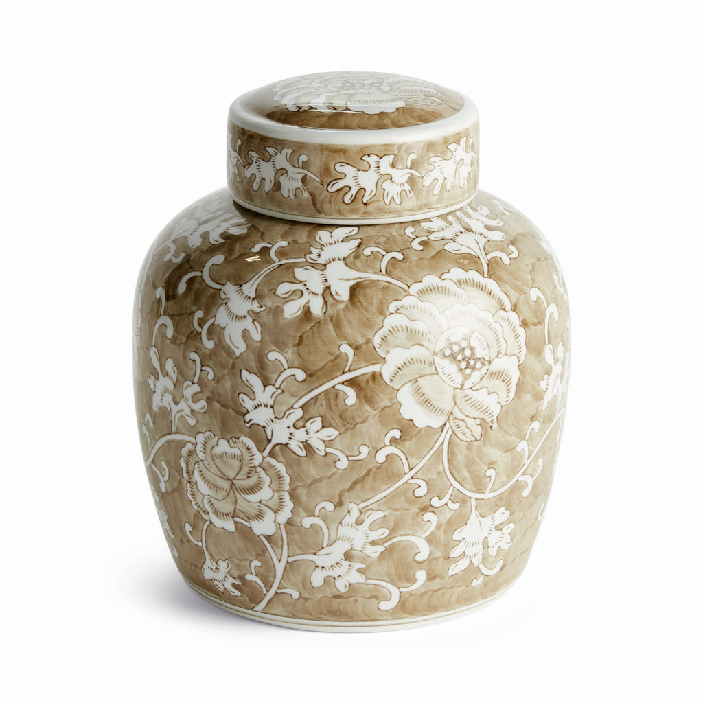 PROVINCE LOTUS LIDDED JAR – Napa Home & Garden